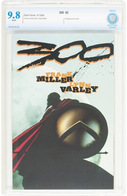 (VALUE: c.$125) 300 COMIC #2 (CBCS 9.8) & DVD The 300 Spartans - COMBO ...
