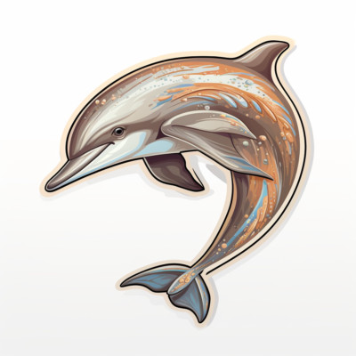 Autoaufkleber Sticker Niedlicher Delfin Aufkleber | eBay.de