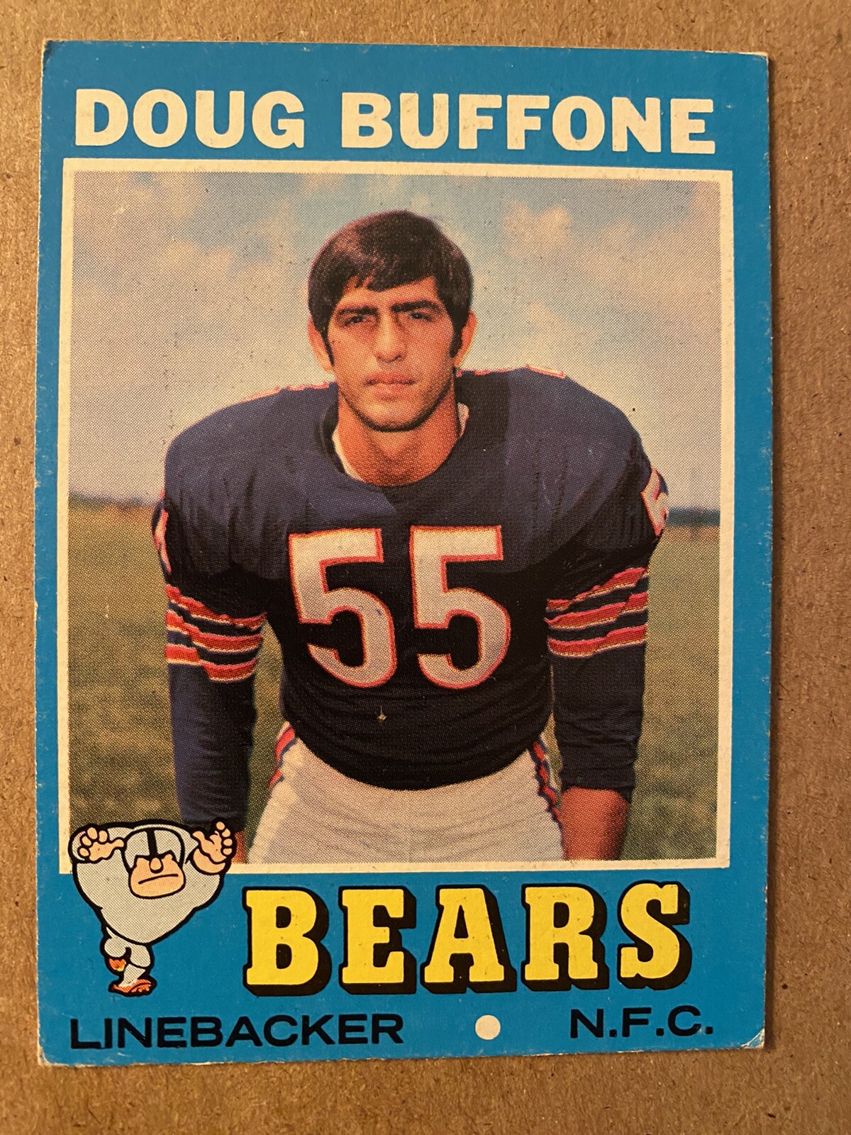 1971 Topps Doug Buffone #126 Chicago Bears | eBay