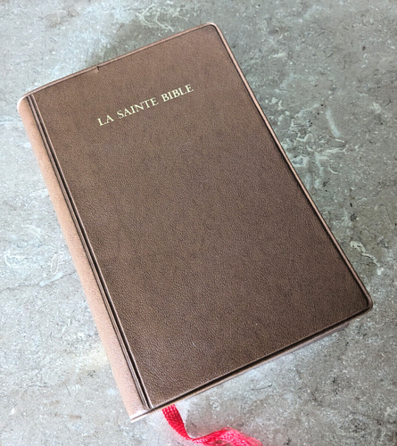 French Bible, Revised Segond, Colombe, La Sainte Bible (French Edition ...