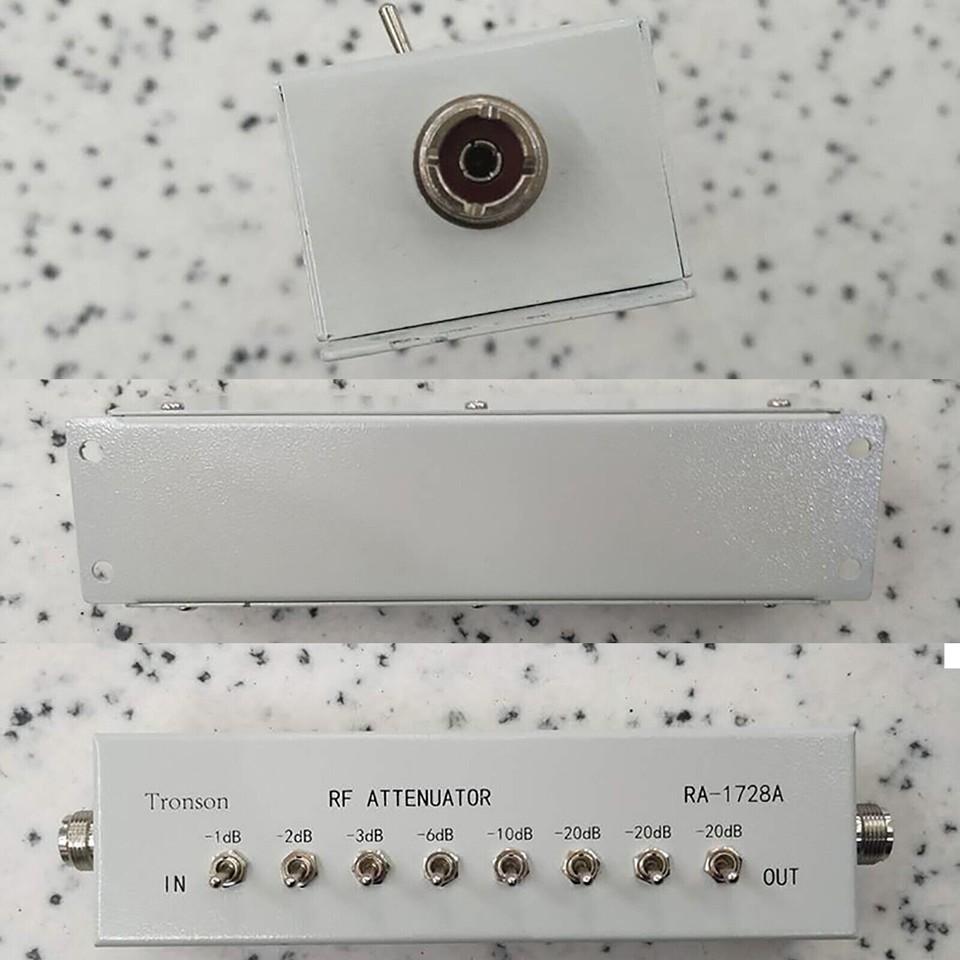 Variable/Step Attenuators HF ATTENUATOR 82DB 50Ω for Ham Radio ...