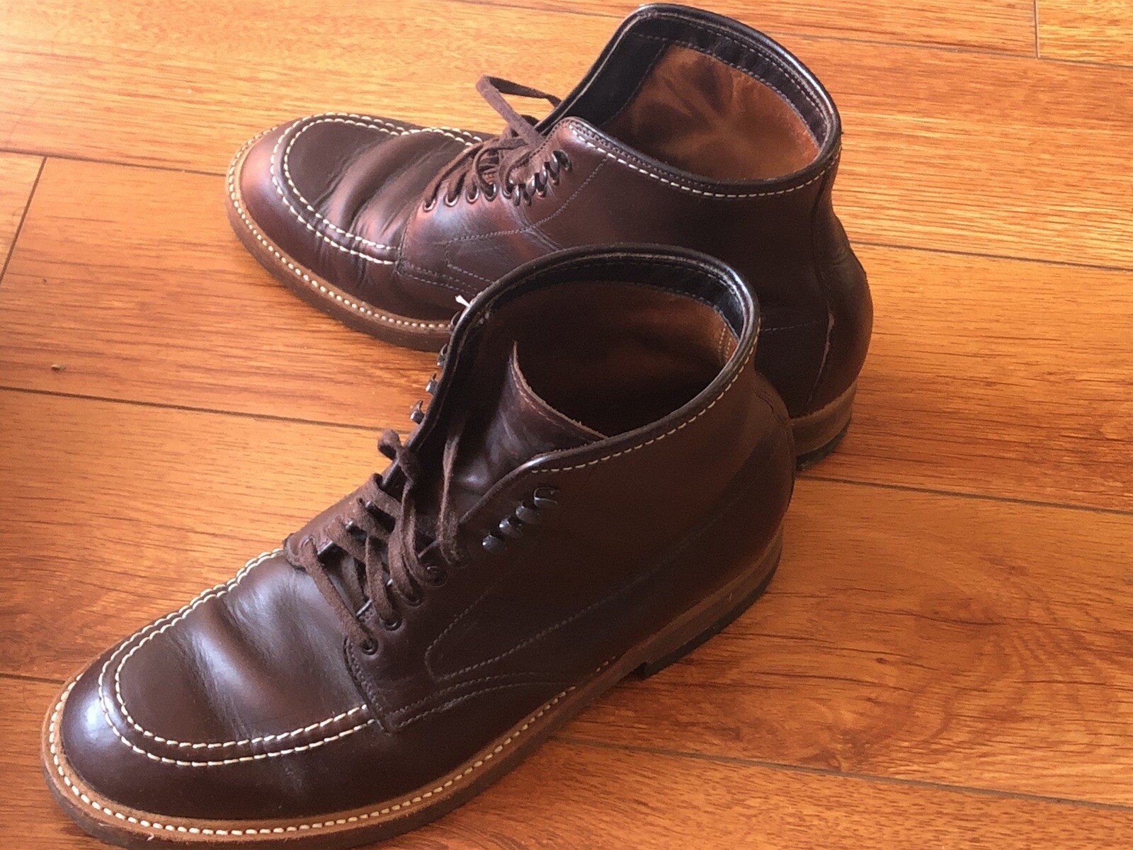 Alden 403 Brown Chromexcel Indy Boot | Alden Model Project