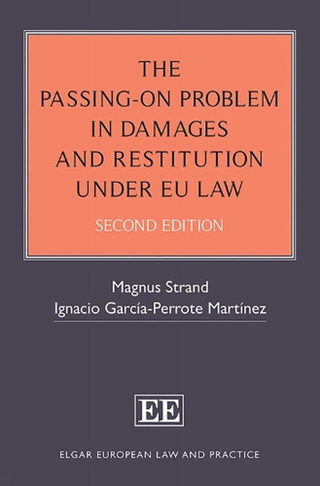 The Passing-On Problem in Damages and Restitution under EU Law: Second ...