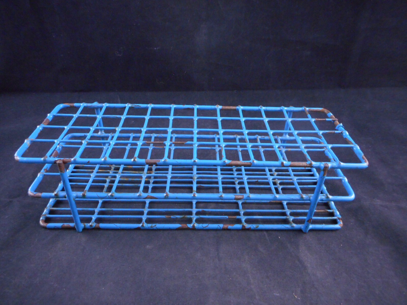 BEL-ART 16mm Tube Vial Rack Holder Epoxy Wire 9.5 x 3.5 x 2.5” 48-Place ...