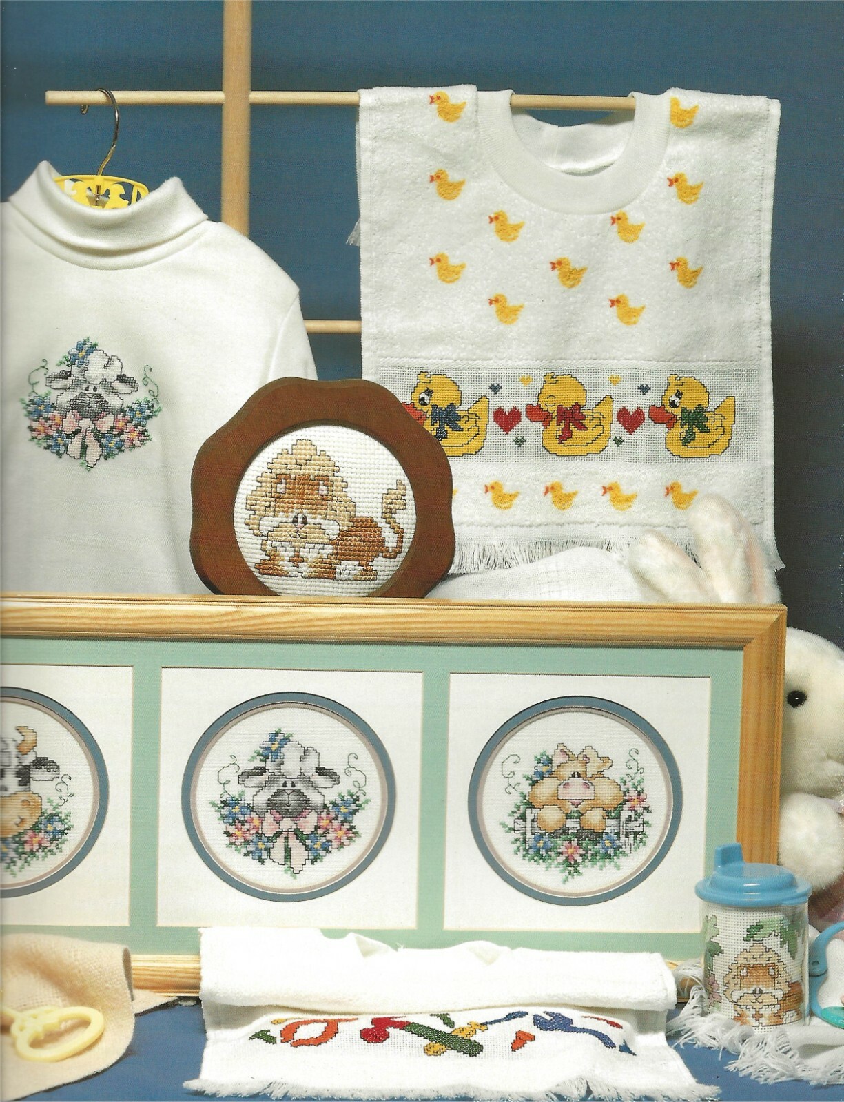 Baby Stitches Cross Stitch Hey Diddle Diddle Birth Sampler Tools Moo ...