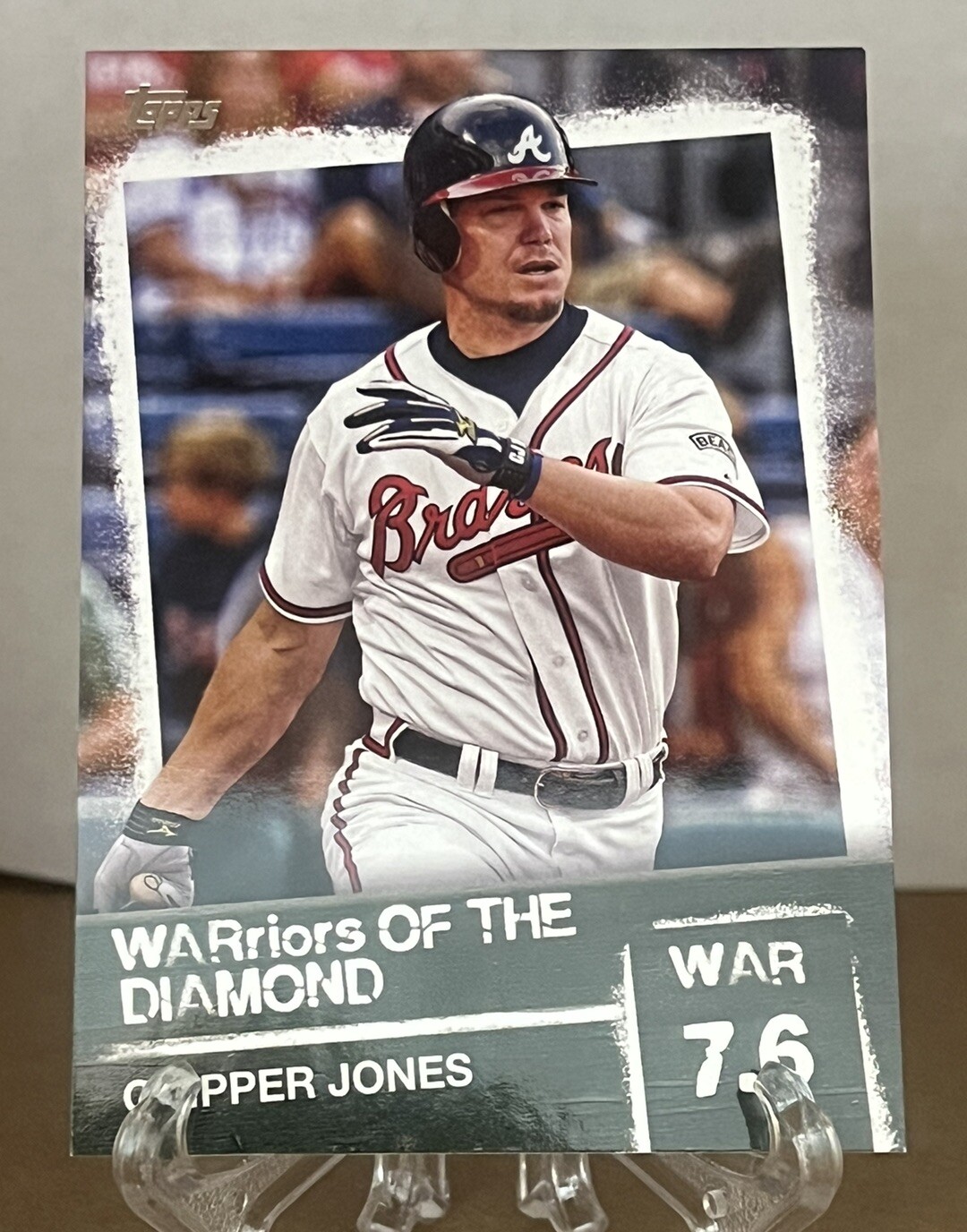 2020 Topps Warriors of the Diamond #WOD-33 Chipper Jones | eBay