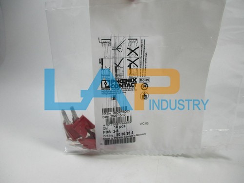 QTY:20 NEW For phoenixcontact Terminal block plug-in bridge FBS 2-8 ...
