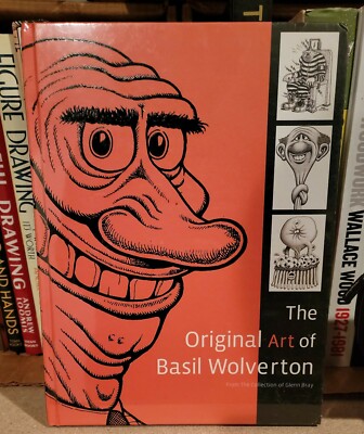 The Original Art of Basil Wolverton Hardcover first print rare HC MAD ...