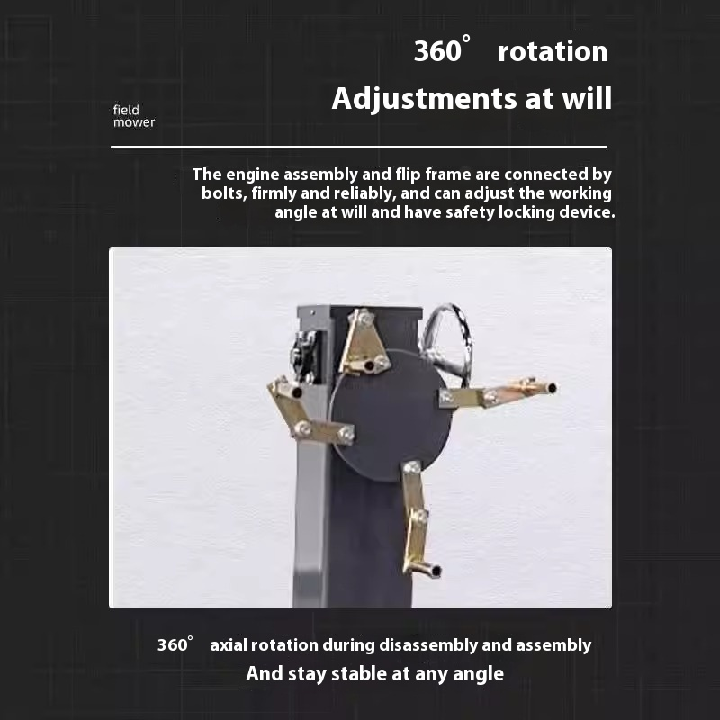 0.5T Engine Turnover Stand Removal Bracket Engine Turnover Table Engine ...