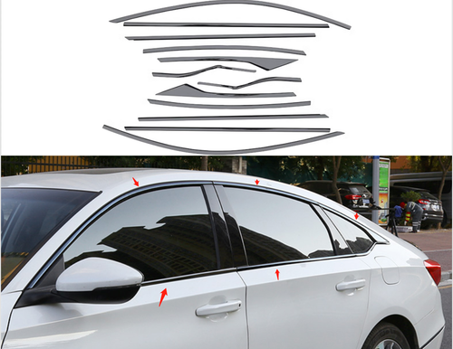 Windows Strip Sill Molding Black Cover Strips For 2018-2021 2022 Honda ...