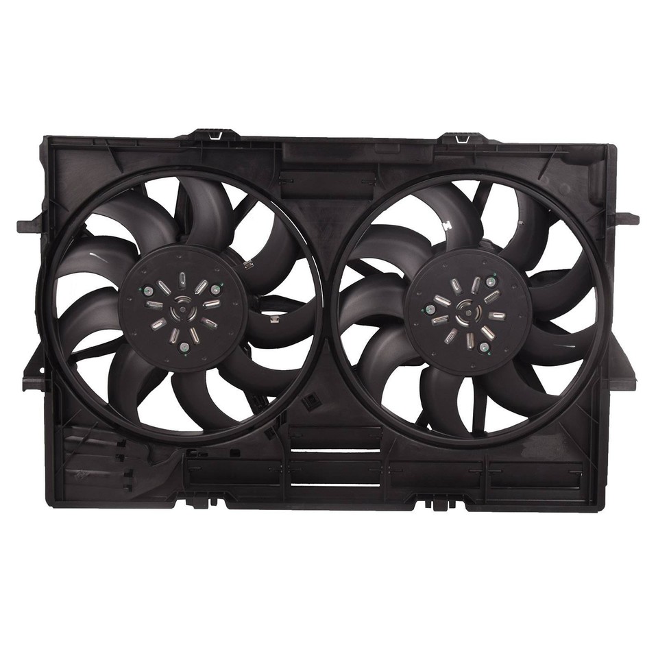 Radiator Cooling Fan Assembly Fits Porsche Macan 2.9L 3.0L 3.6L 15-22 ...