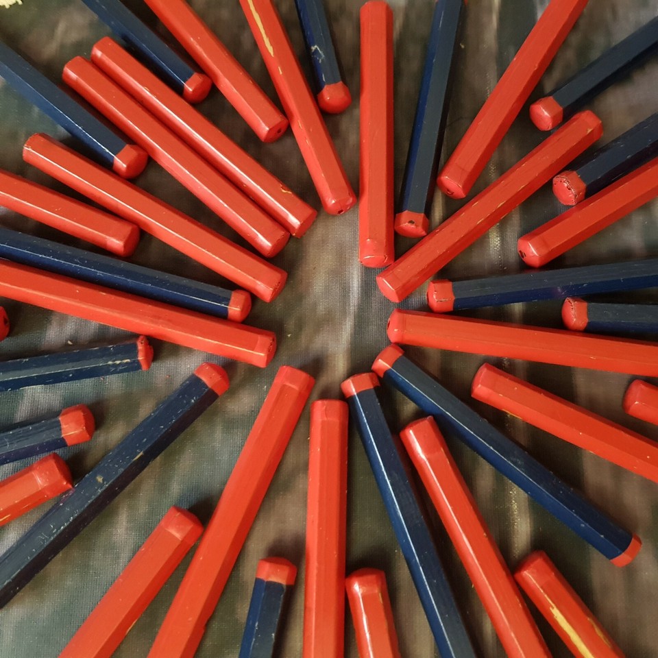 Soviet wooden counting sticks, game counting sticks, soviet game ...