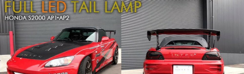 INTEC Full LED Tail Lights For S2000 AP1/AP2 04/1999-06/2009 Smoke Lens ...