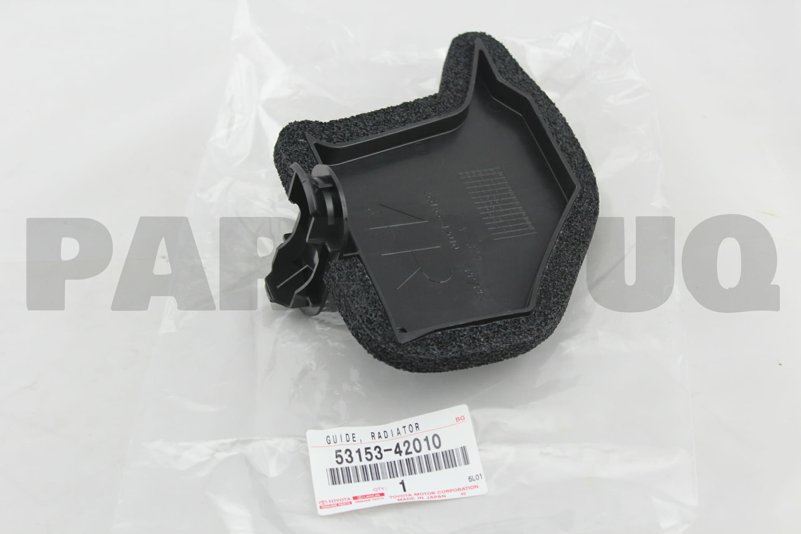5315342010 Genuine Toyota GUIDE, RADIATOR GRILLE SIDE AIR, RH 53153 ...