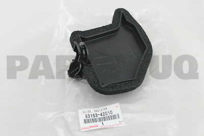 5315342010 Genuine Toyota GUIDE, RADIATOR GRILLE SIDE AIR, RH 53153 ...