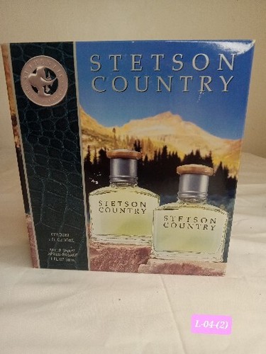Stetson Country Cologne & Aftershave 1.0 oz /30mL Each Men’s Gift Set ...