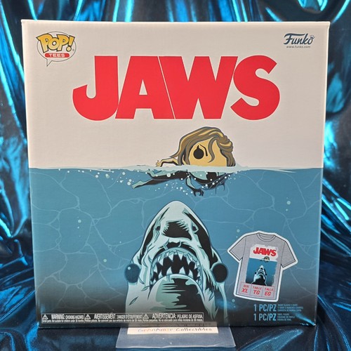 Funko Pop Jaws Great White Shark Bloody + T-Shirt (XL) Target Exclusive ...