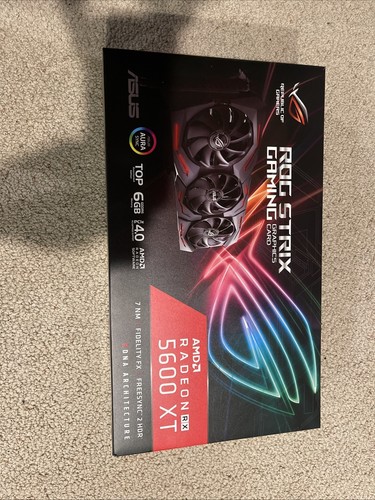 ASUS ROG Strix AMD Radeon RX 5600 XT OC Edition Gaming Graphics Card | eBay