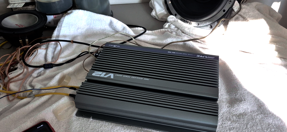 Alpine Mrv 1000 Old School Amp | eBay