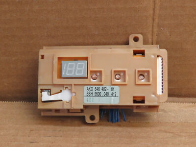Bosch Dishwasher Display Control Board Part # 5600040412 546402 | eBay