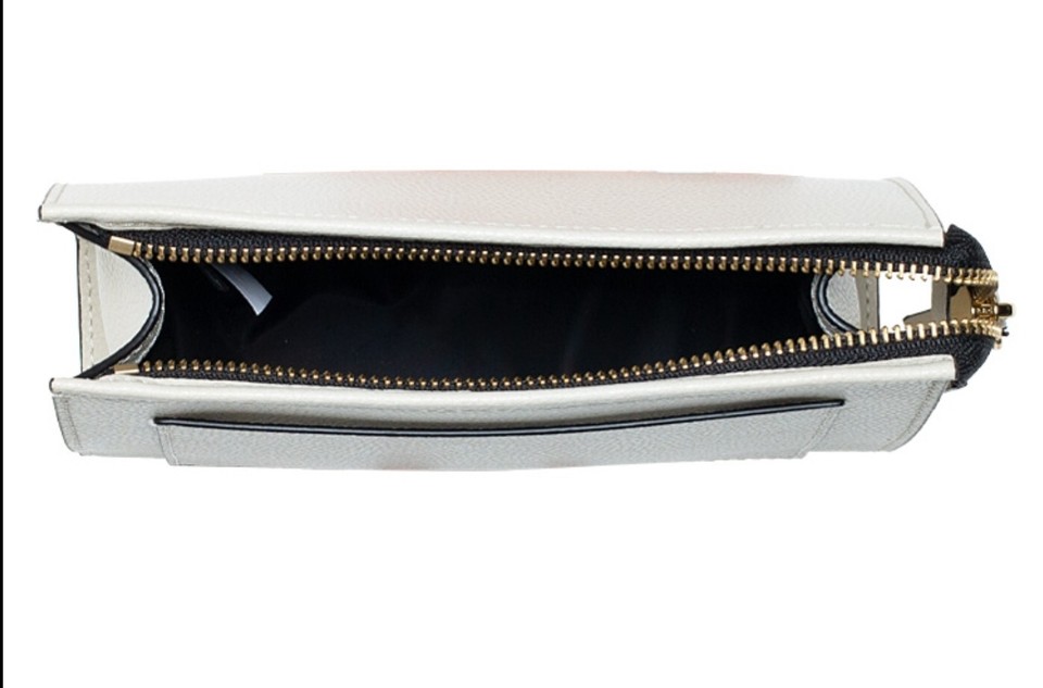 Marc Jacobs Grind Leather Cosmetic Bag Pouch Case New MK024015-B | eBay