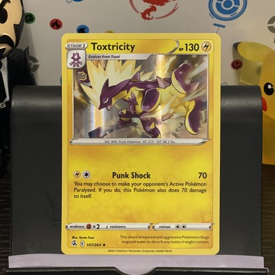 Pokémon TCG Toxtricity Fusion Strike 107/264 Holo Holo Rare | eBay