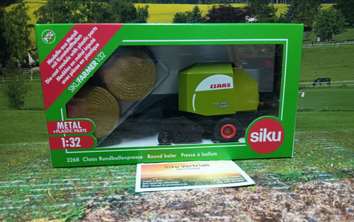 Siku Art.Nr.: 2268 - Claas Rundballenpresse,1:32,neu in OVP | eBay.de