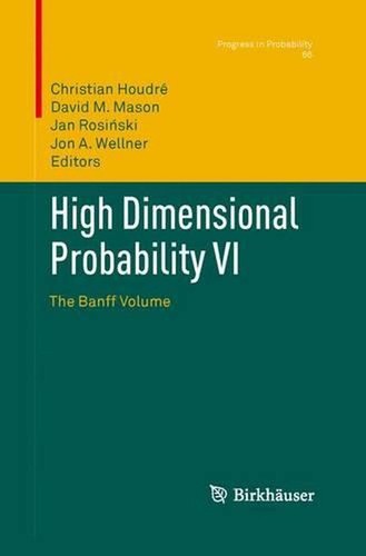 Progress in Probability Ser.: High Dimensional Probability VI : The Banff Volume by David M ...