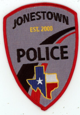 TEXAS TX JONESTOWN POLICE NICE SHOULDER PATCH SHERIFF | eBay