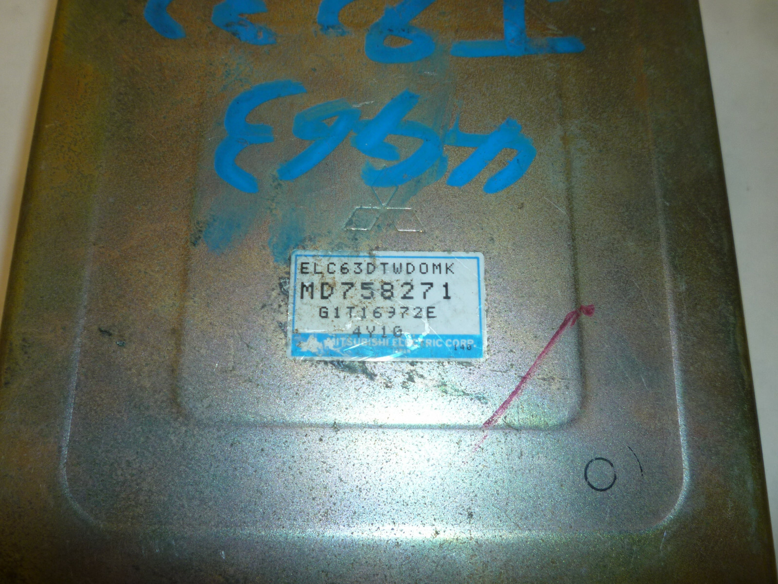 JDM MITSUBISHI N23W RVR 4G63 4G63T DOHC A/T ECU ECM MD758271 G1T16972E ...