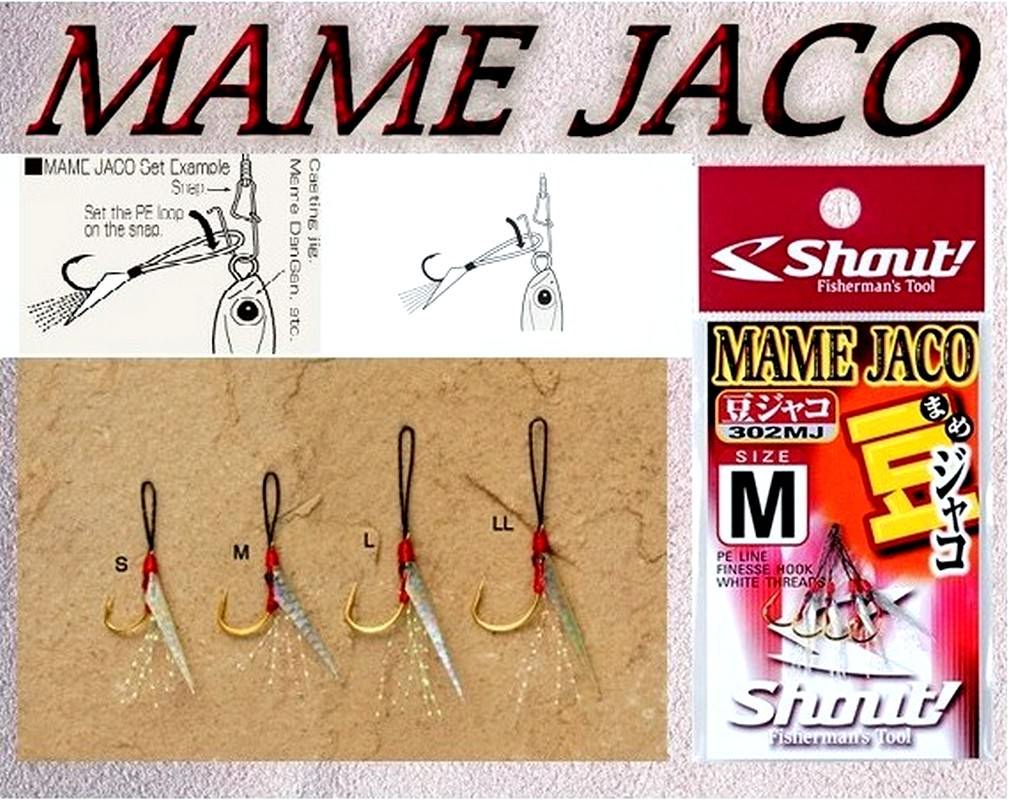 Shout Mame Jaco 302-MJ,Assist Hook,Shore JIG Hooks,Light shore Jigging ...