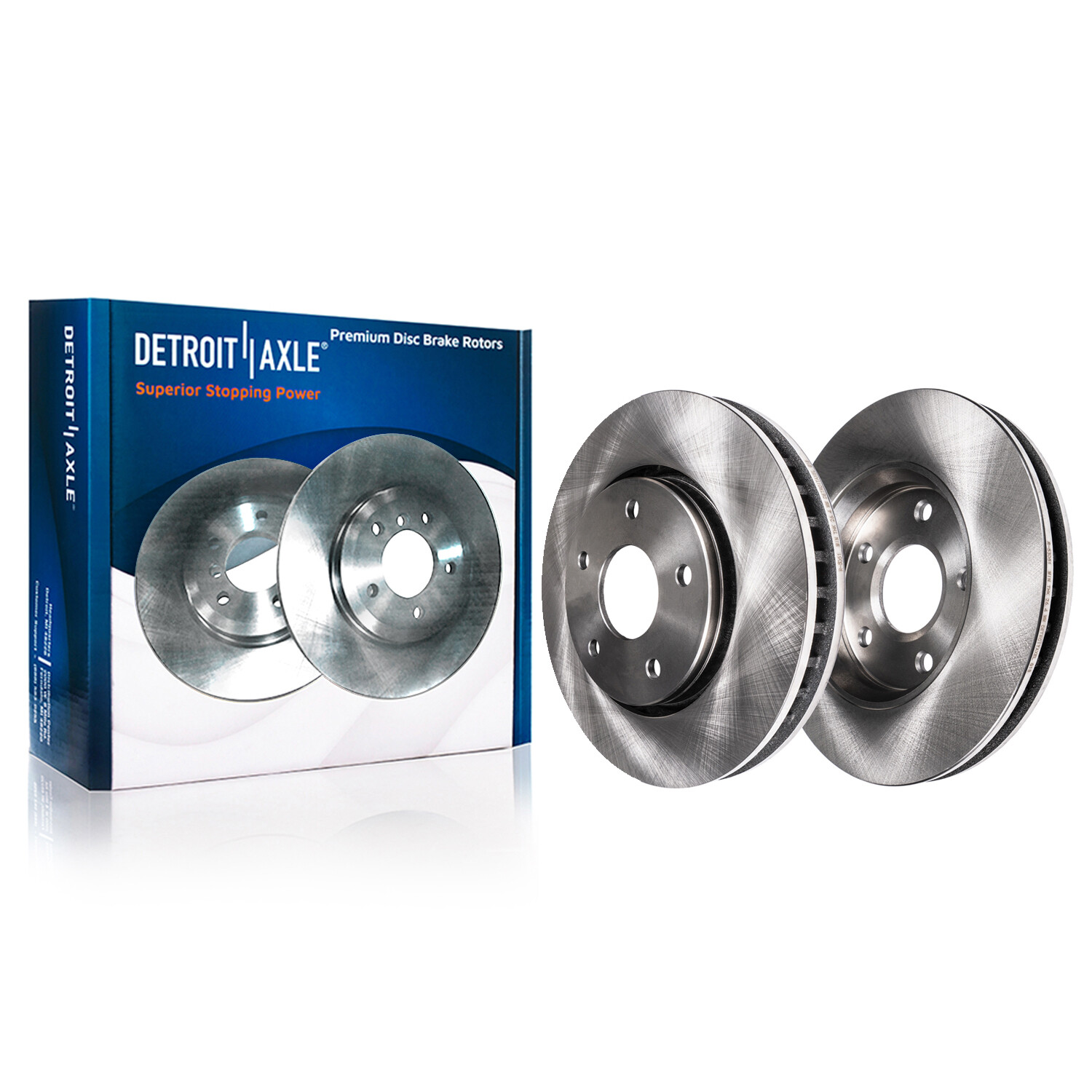 Rear Brake Rotors Ceramic Pads for 2010-2012 2013 2014 2015 2016-2018 ...