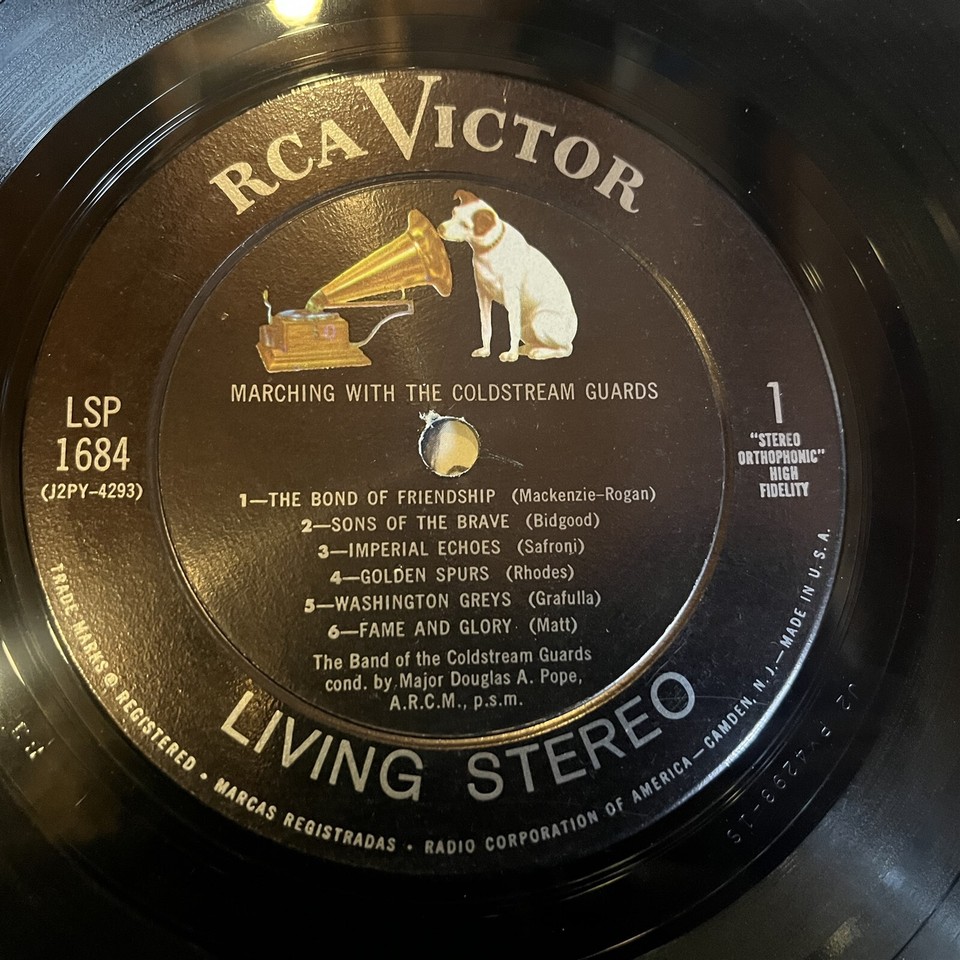 [CLASSICAL/BRASS]~EXC LP~The COLDSTREAM GUARDS~Marching With~[1959~RCA~STEREO]~ | eBay