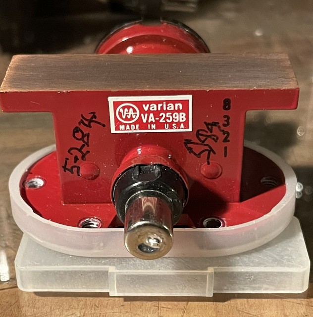 Vintage Varian Va-259b Klystron Microwave Vacuum Tube for sale online ...