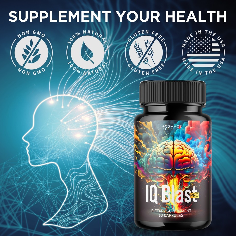 IQ Blast Pro Brain Supplement - Enhance Cognitive Function and Clarity ...