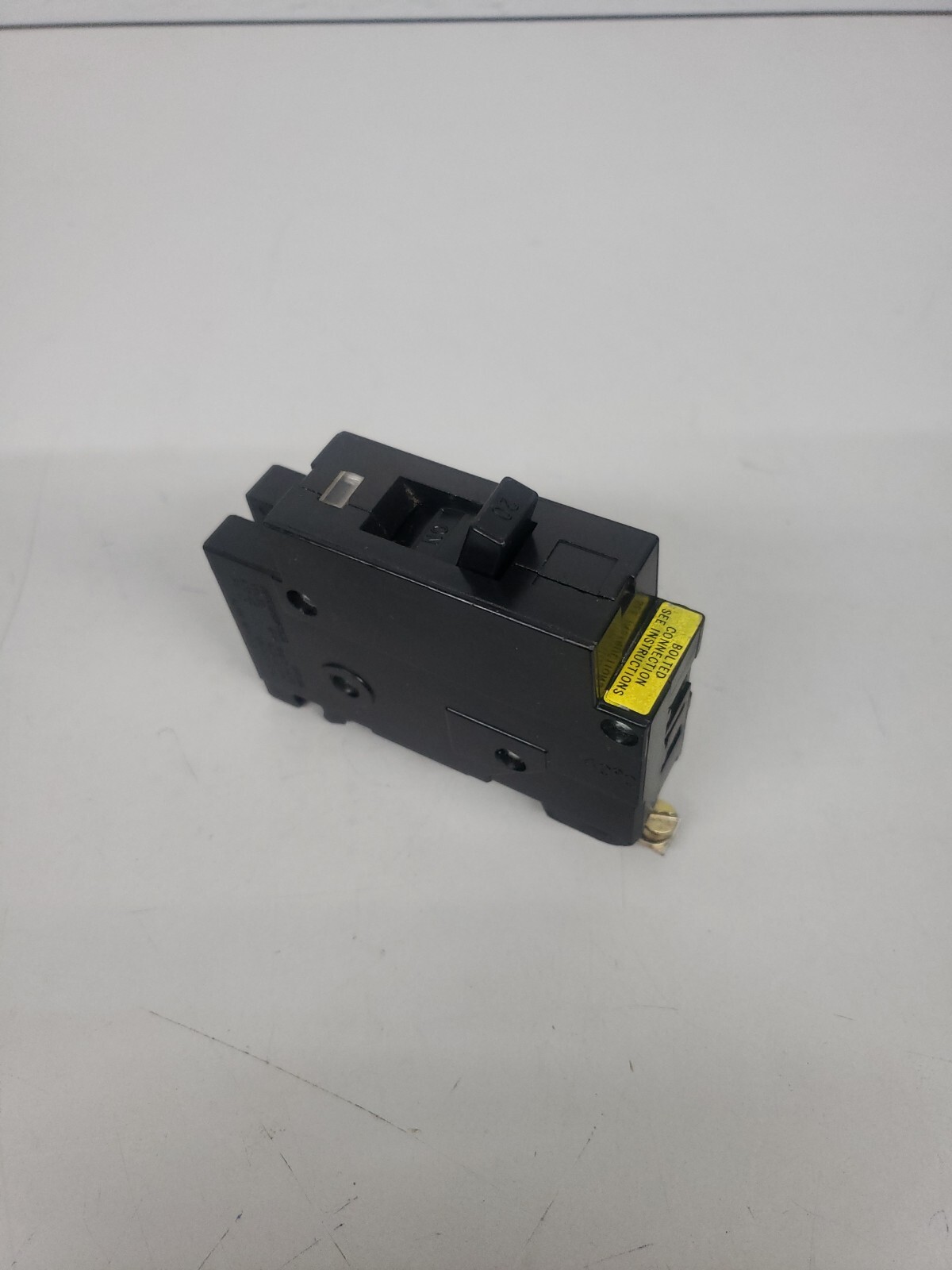 LOT OF 3- SQUARE D EHB14020 CIRCUIT BREAKER 1 POLE 20 AMP 277V BOLT ON ...