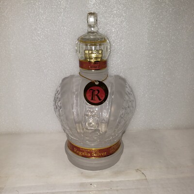 Regalia Vodka Crown Decanter Empty | eBay