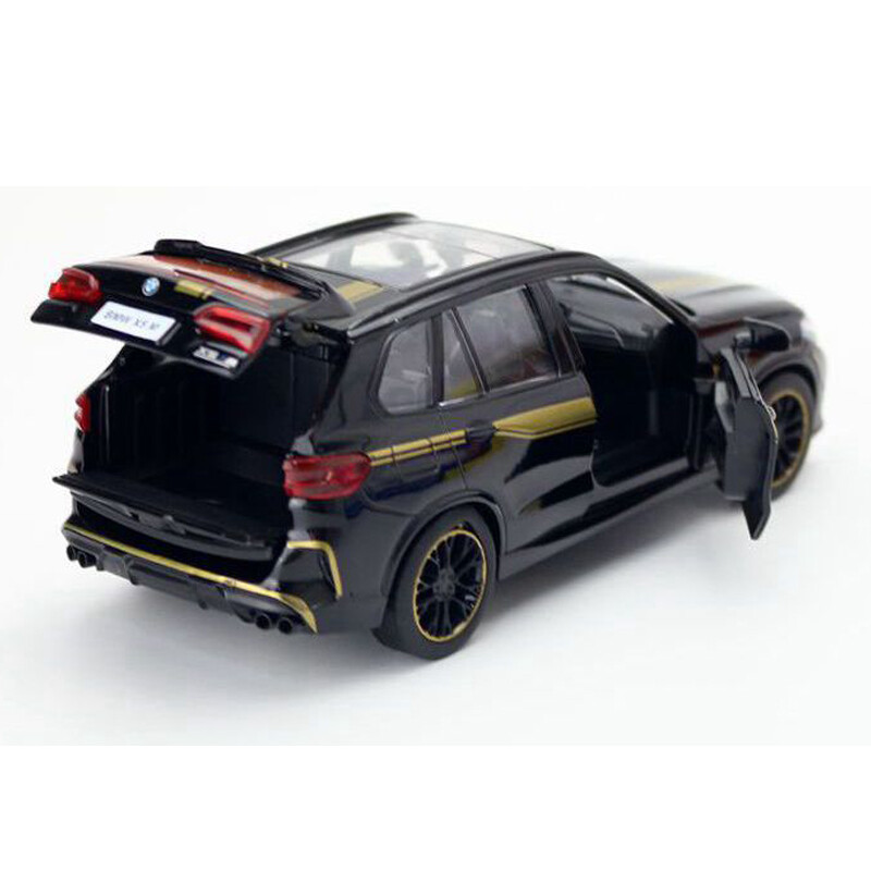 1:32 BMW X5 M Model Car Diecast Toy Cars Doors Open Pull Back Light ...