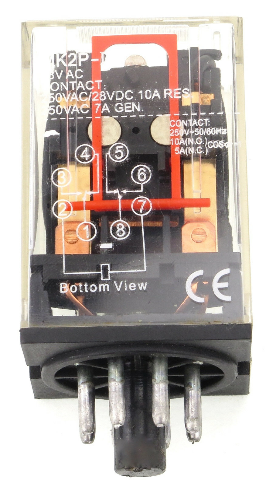 Ice Cube General Purpose Relay + Socket Choose Voltage, 8 Pin, 11 Pin ...