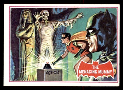 1966 Topps Batman A Series Red Bat #3A The Menacing Mummy EX/MT *e3 | eBay