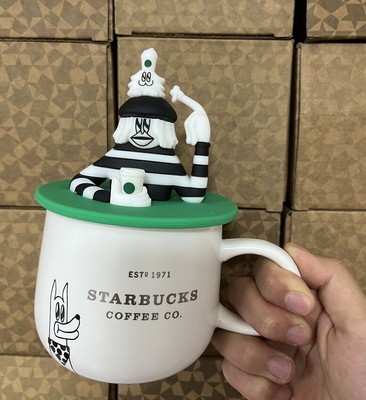 New Starbucks Graffiti Designer Ceramic Mug Coffee Cups 355ml with Cup ...