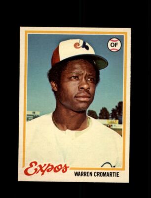 1978 WARREN CROMARTIE OPC #117 O-PEE-CHEE EXPOS *G8255 | eBay