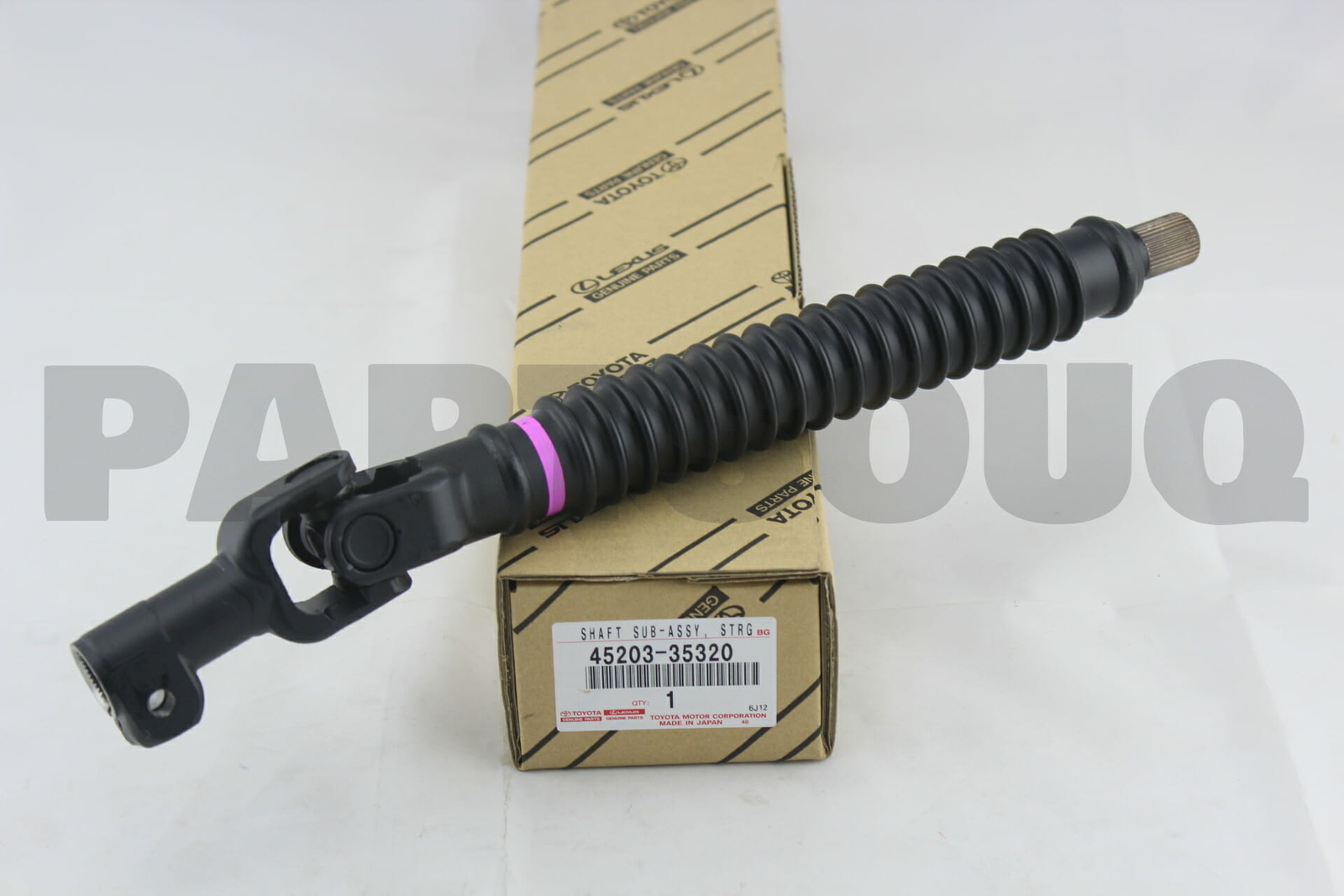 4520335320 Genuine Toyota SHAFT SUB-ASSY, STEERING INTERMEDIATE, NO.2 ...