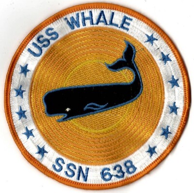 US NAVY SUBMARINE SSN-638 USS WHALE MILITARY PATCH | eBay