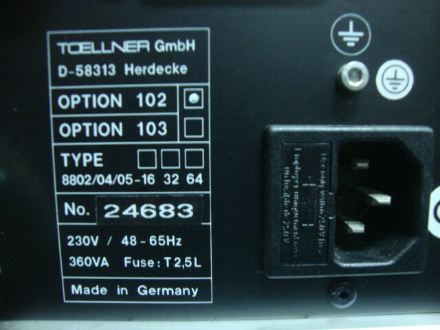 Toellner TOE8805-24 Programmable Arbitrary DC Power Supply, 0-24V / 0 ...