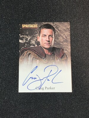 2009 SPARTACUS: BLOOD AND SAND AUTOGRAPH TRADING CARD SIGNED BY CRAIG ...