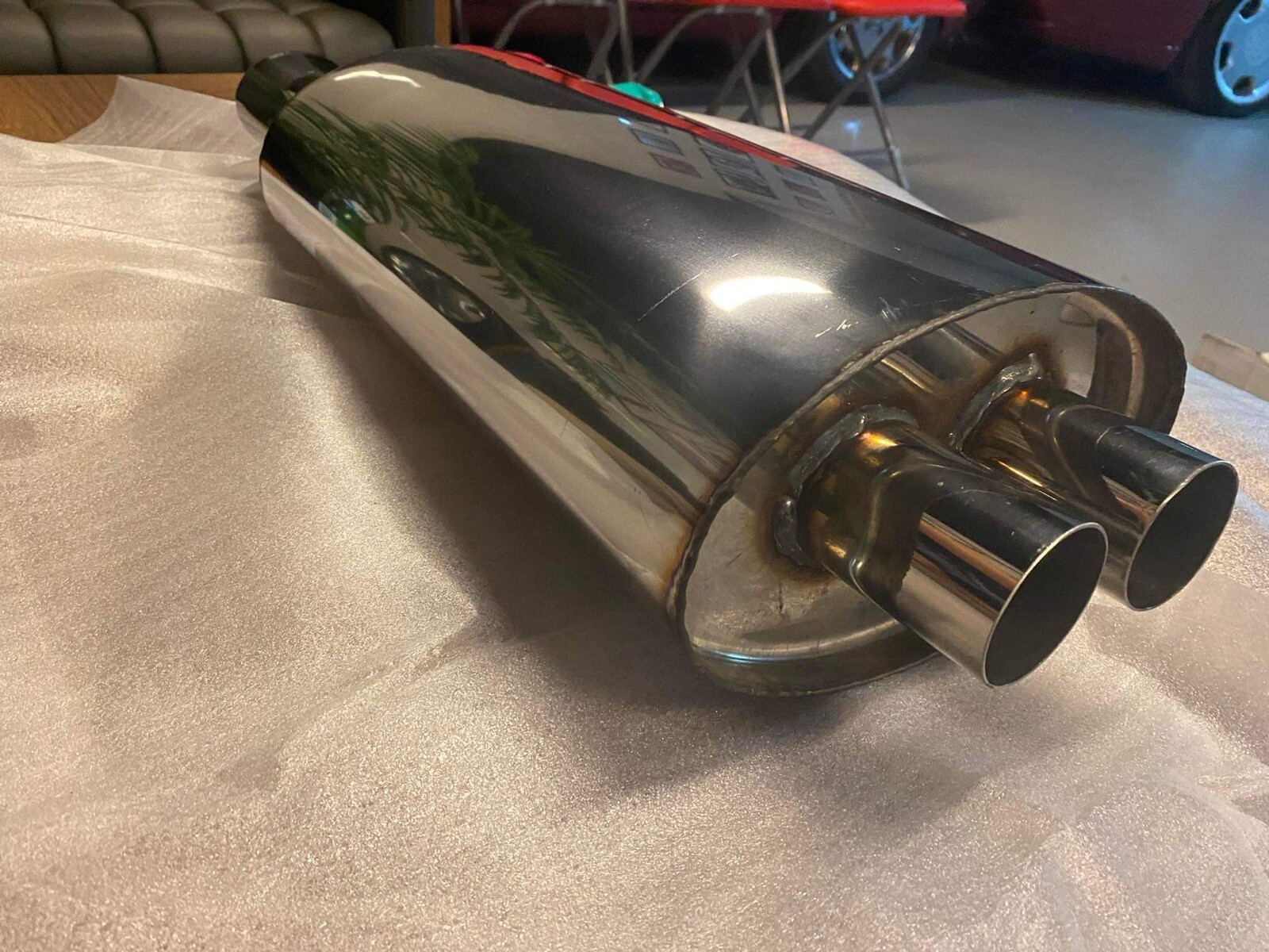 For Mercedes Amg sebring Type Muffler W126 C126 500 560 Sel Sec exhaust ...