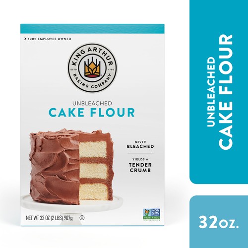 King Arthur Cake Flour: Unbleached Unenriched, Non-GMO, No ...
