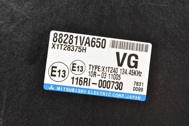 2018 Subaru WRX Engine Computer Integrated ECM PCM Module 88281VA650 ...