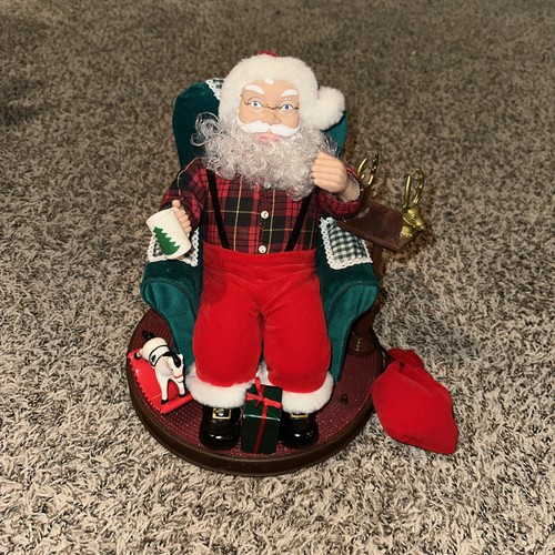 AVON Santa Read Me a Story- VTG 1999 Animated Display INCOMPLETE ...